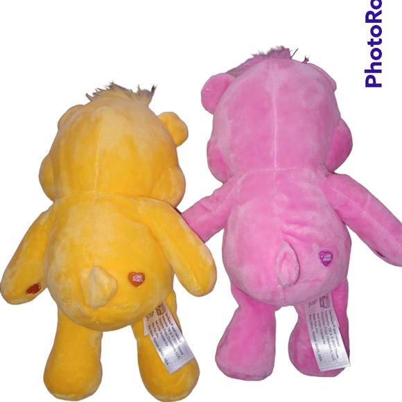 Care Bears | Toys | Care Bears Plush Funshine Cheer Bear 220 Basic Fun ...